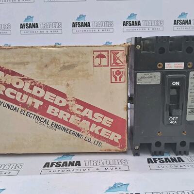 HYUNDAIELECTRICTL100E40A3POLE模塑外壳CircuitBreaker