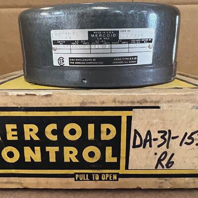 Mercoid控制压力开关DA31153R6报价