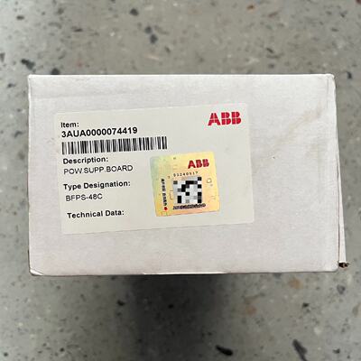 议价现货实价BFPS-48C全新原装正品ABB通风机电源板3AUA000007441