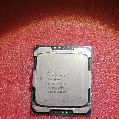【议价-可维修】至强e5 1650v4战损版正常点亮外观很差细节都有拍