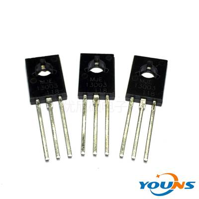 原装CJ长电 NPN 三极管3DD13003 MJE13003 1A 400V TO-126