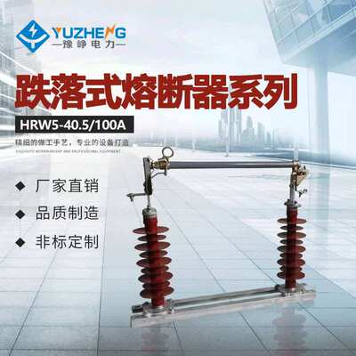 厂家供应HRW5-35KV 100A户外跌落式熔断器 户外高压熔断器 保险座