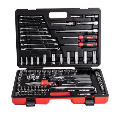 百思泰（BESITA）121件汽修工具箱汽保机械维修套装汽修工具车组