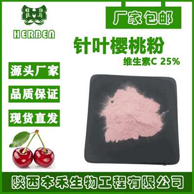 针叶樱桃提取物 VC25% 针叶樱桃粉  本禾生物 厂家直销 现货包邮