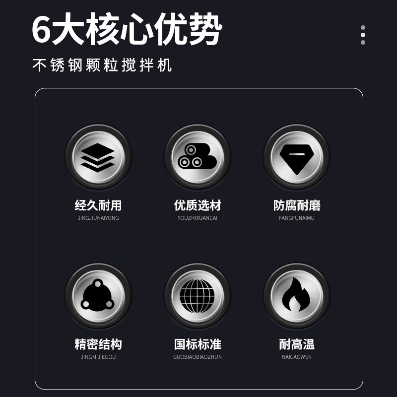 加厚不锈钢饲料搅拌机大小型拌药养殖设备化肥种子包衣混合拌料机