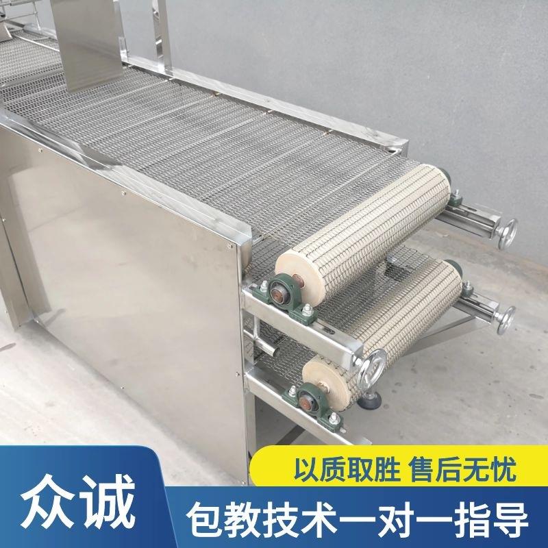大型多功能千张百叶机全自动豆腐皮机生产线不锈钢干豆腐设备