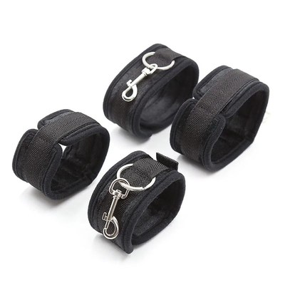 BDSM Adjustable Straps Bed Restraints Sex Bondage Kit For Co