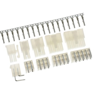 连接器接线端子4.2mm间距 5557/5569弯针座+胶壳+端子 (10套)