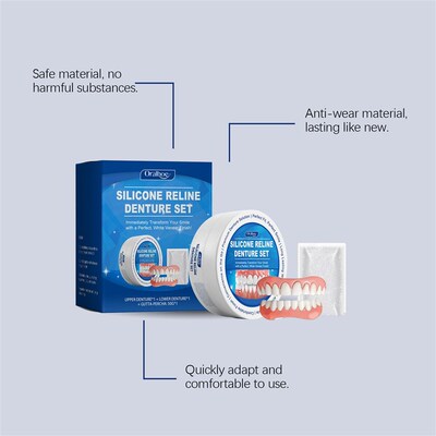 ORALHOE Teeth Enhancing Dentures - Improve Your Smile with C
