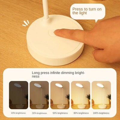Led Table Desk Lamps Eye Protection Usb Rechargeble Learning