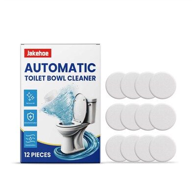 JAKEHOE Toilet Cleaning Effervescent Tablets - Removes Stain