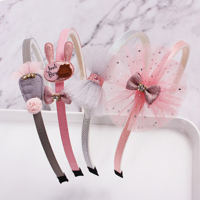 1PC Cartoon Child Bowtie Cute Hairband Girl Kids headband he