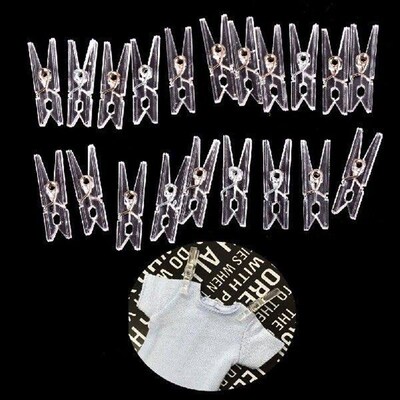 Small Clothes Pegs For Photo Clips Clothespin Paper Craft