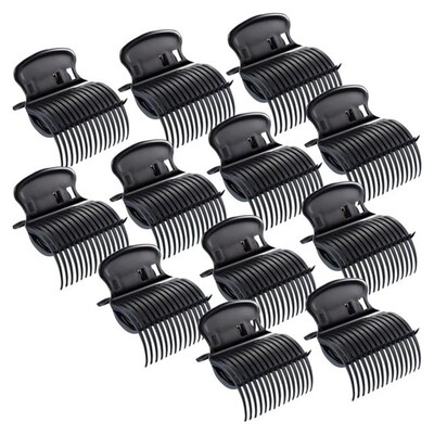 12 Pcs Hot Platen Clips Hair Curler Claw Clips Replacement P