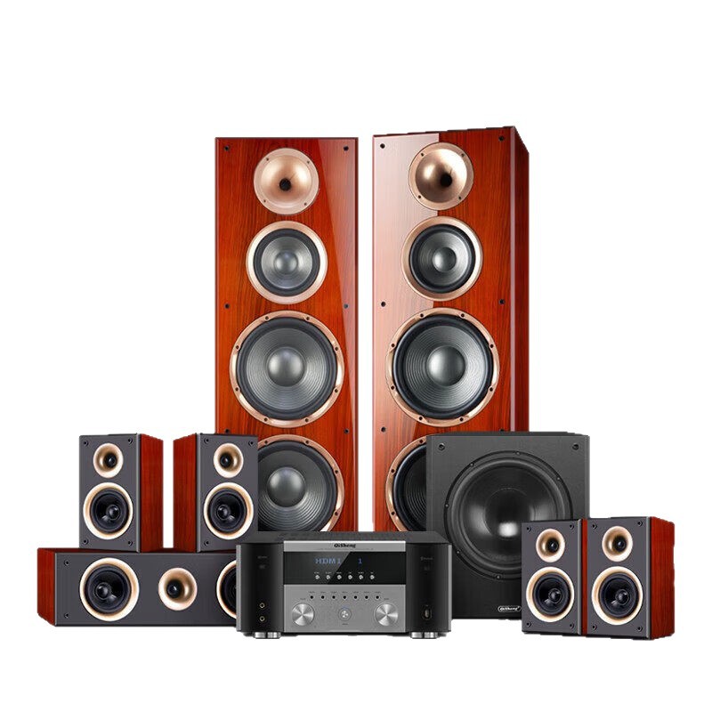 HQ88至臻家庭影院HIFI音响组合套装家用功放客厅音箱Qisheng/奇声