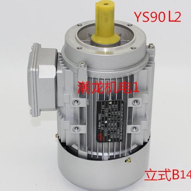 YS90L2立式三相异步电动机/铝壳微型电机2.2KW380V2800转/轴径24