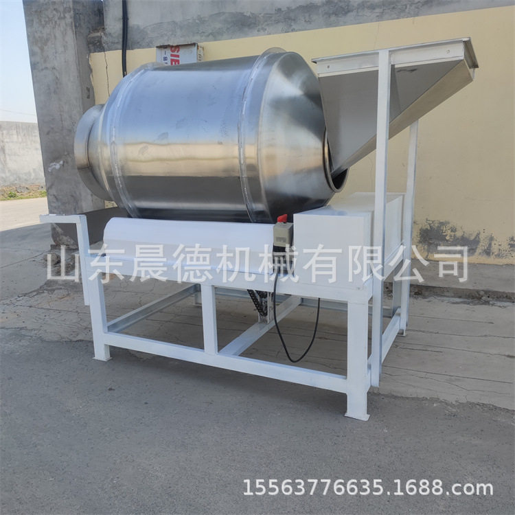 芝麻花生混合机 304不锈钢滚筒锅巴调味脱水蔬菜搅拌机