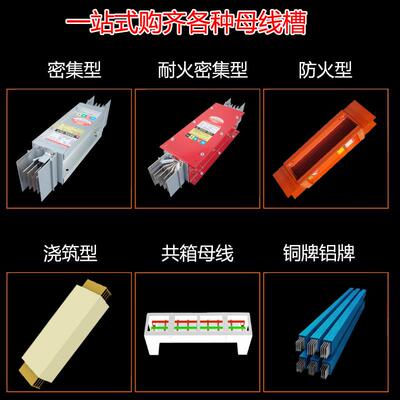 密集型母线槽喷涂铜排铝排400-6300A封闭式电流稳定原厂直销