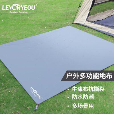 户外帐篷加厚牛津布六角六边形防潮垫地垫防水地席耐磨防扎地布