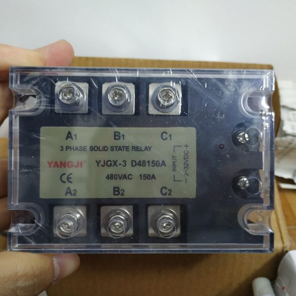 阳继YANGJI 三相交流固态继电器 YJGX-3 D48150A (150A/480A)