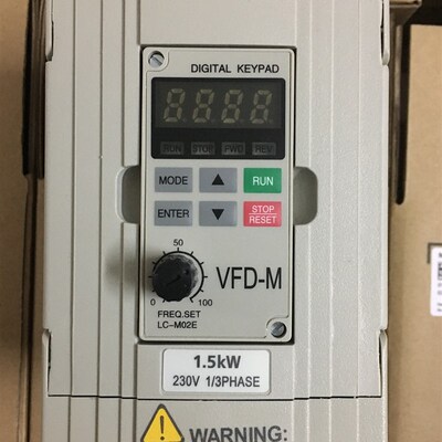 台达变频器VFD015M43B VFD-M 380V 460V 1.5KW 全新原装质保一年