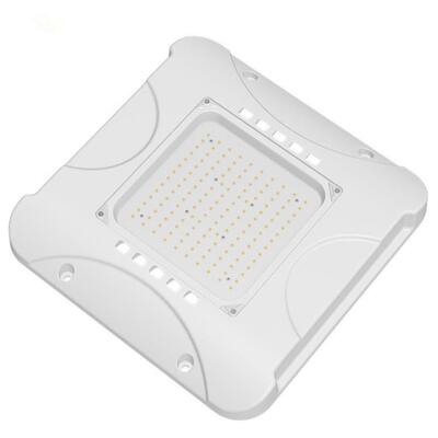 240W油站灯LED吸顶加油站照明灯压铸吊装灯方形薄款100-277V