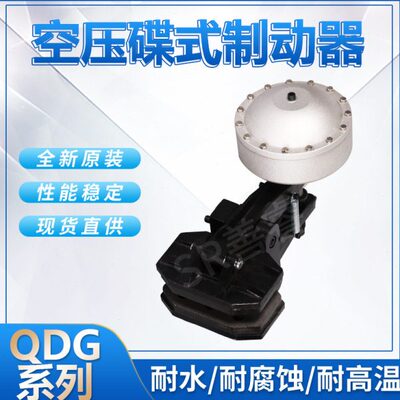 QDG-206加长臂大力矩断气刹车空压碟式制动器钳盘蝶刹DBE-305型T6