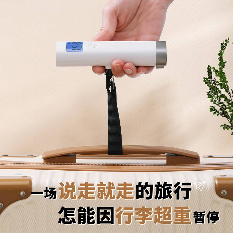 旅游行李秤充电手提秤电子磅秤买菜秤快递秤弹簧称重钓鱼秤吊钩秤