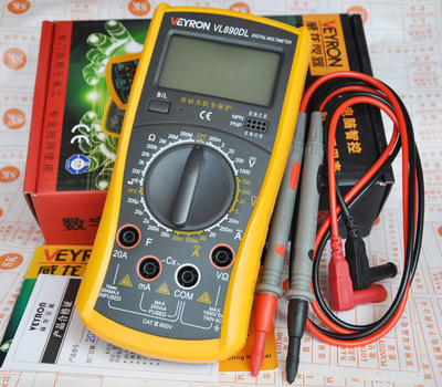 包邮VEYRON VL890D 微电脑智控数字万用表 自动关机全保护