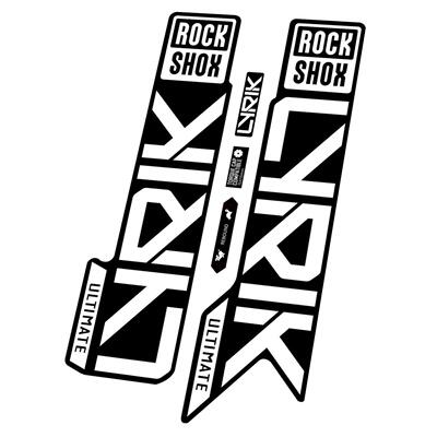 2023新款LYRIK Ultimate前叉贴纸山地车贴防水反光贴单车