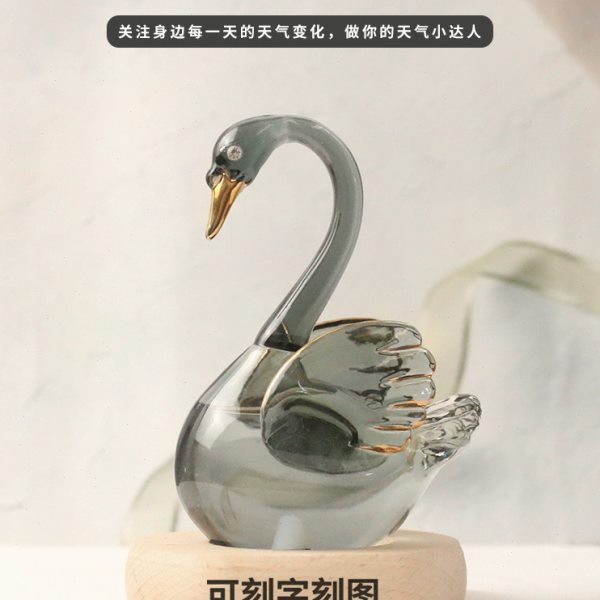 刻字圣诞节生日礼物女生女友闺蜜男朋友少女心粉色天气预报风暴瓶