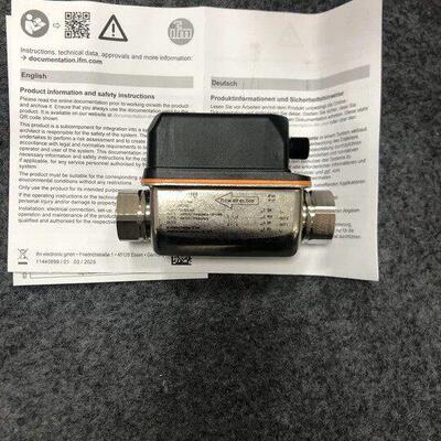 IFM涡街流量传感器SV5500订货号SVK12XXXIRKG/US-100型号齐全