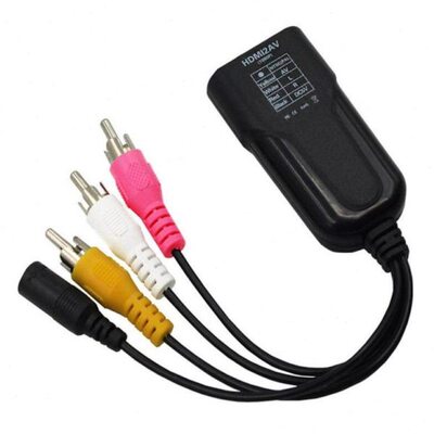 HDMI-compatible Female to AV Male Converter HDMI-compatible