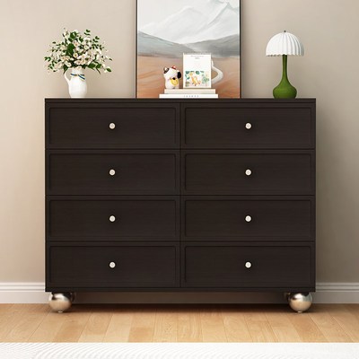 斗柜三四五斗橱客厅储物卧u室收纳柜书桌简约现代梳妆台一体抽屉