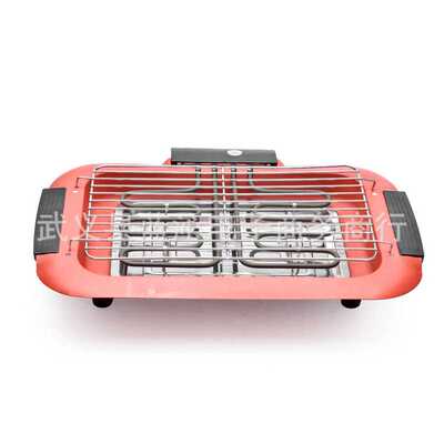 2000W家用BBQ304不锈钢双管电热烧烤架炉子电烤炉烤肉电烤盘