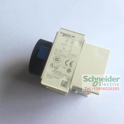 接触器正面挂接延时器LADT0 LA-DT0 0.1S-3S时间继电器