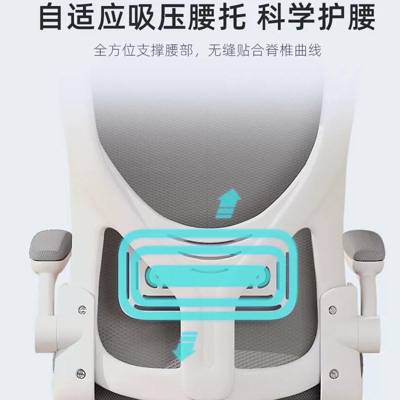 学习椅电脑椅家用舒适办公椅人体工学书房书桌学生椅子靠背椅