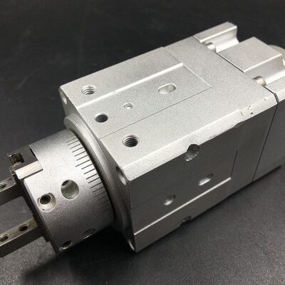 旋转手指气缸MRHQ10D-90S角度可调MRHQ16D 20D 25D-180S摆动气爪