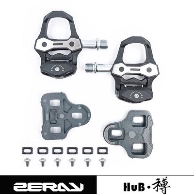新款卓锐 ZERAY 公路自行车脚踏自锁ZP-115碳纤维锁踏兼LOOK keo