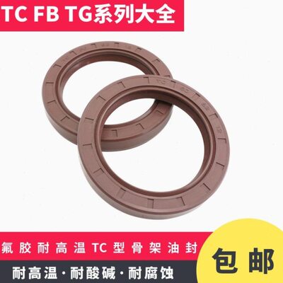 T185橡胶 C21耐高温骨架油封15*5氟*