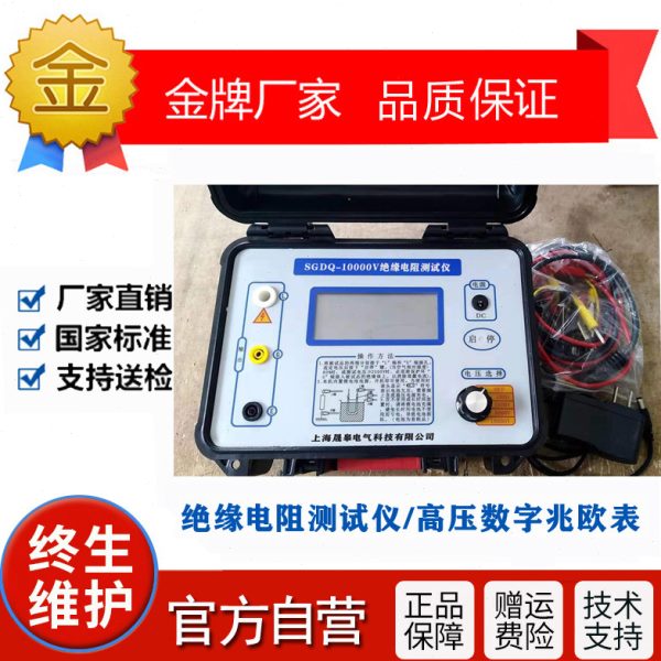 5000V绝缘电阻测试仪兆欧表10000V兆欧表绝缘电阻表数字式兆欧表