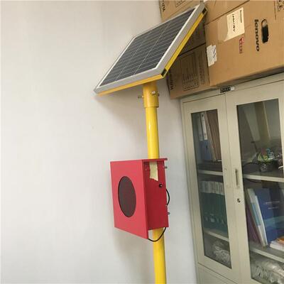 铁路轨道太阳能车挡土挡灯表示器轨道尽头200mm红色LED信号灯