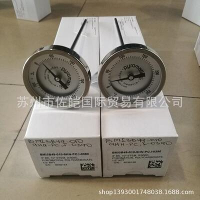 美国PYROMATION品牌原装双金属温度计 BMI3B49型号测温度仪表