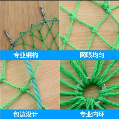 厂家供应下水道防坠安全网 圆形污水井盖网 井窨井口安全防护网