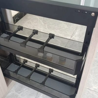 拉篮侧拉篮厨房橱柜高柜调味篮半墙卫生间浴室柜边柜抽屉式储物篮