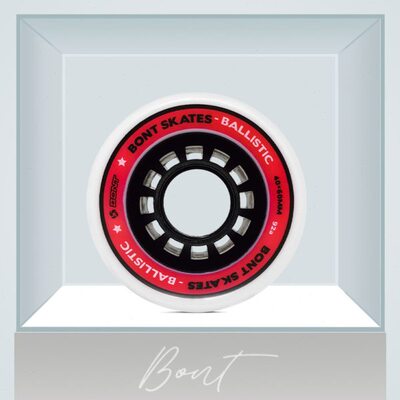 BONT Ballistic款轮子耐磨减震双排速滑轮入门级轮滑配件