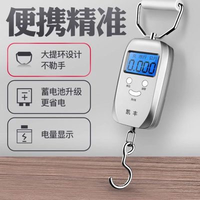 称家用小秤手提电子秤10公斤50kg便携式高精度家用手称弹簧称小型
