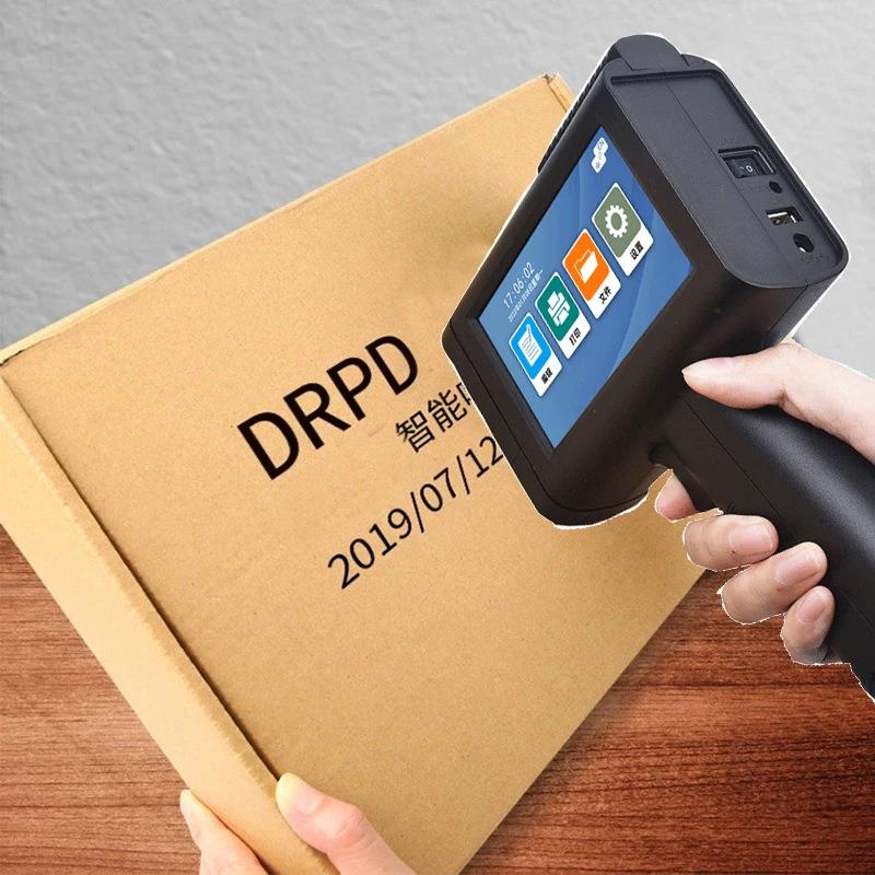 手持喷码机厂家小型生产日期瓶盖LOGO标签批号大字符打标机打码机