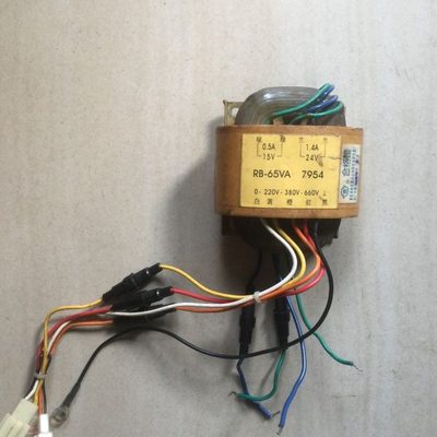 RB-65VA变压器  7954  0V-220V-380V-660V转15V/0.5A 24V/1.5A