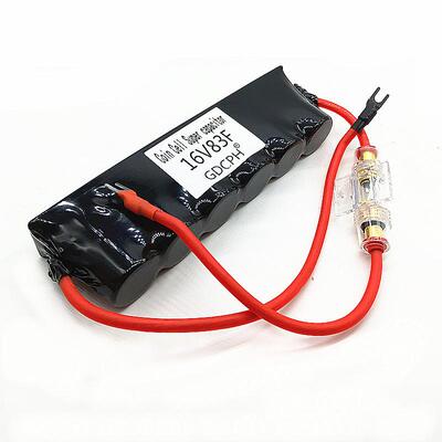 汽车电子整流器改装超法拉超级电容增动力16V83F 2.7V500F
